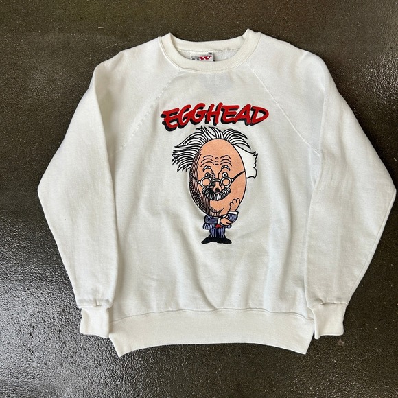 Branded In Kent | Sweaters | Vintage Egghead Albert Einstein Crewneck ...